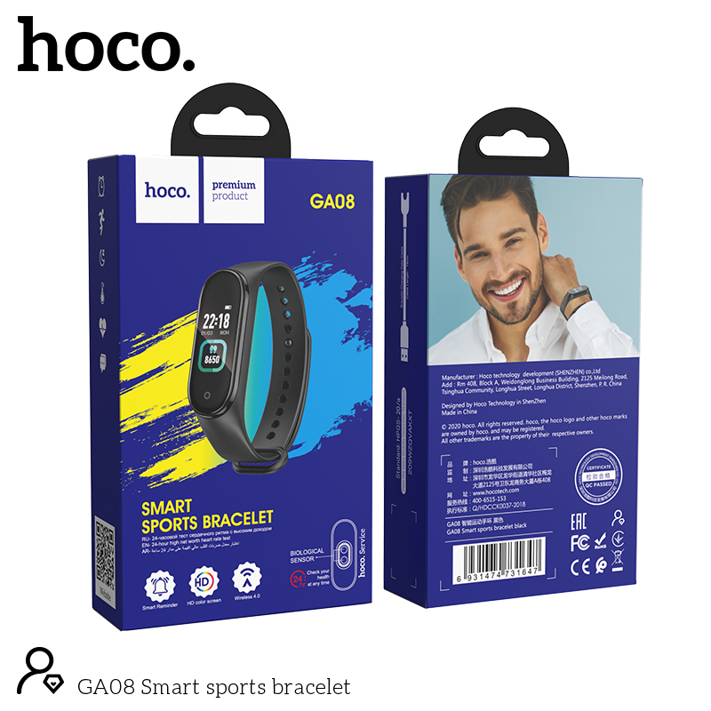 Đồng Hồ thông minh Smartwatch Hoco GA08